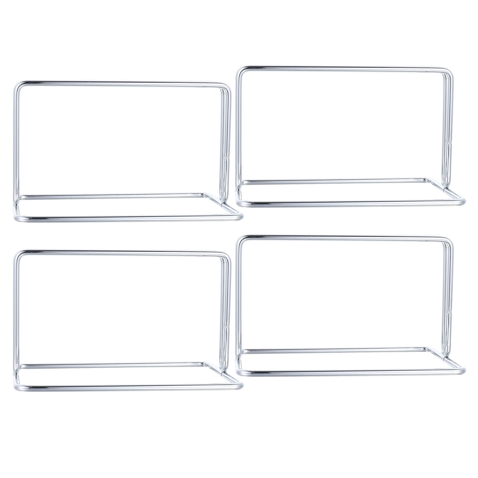 4 Pcs Partitions Pedestal Baffle Bracket Steel Desk Office - Walmart.com