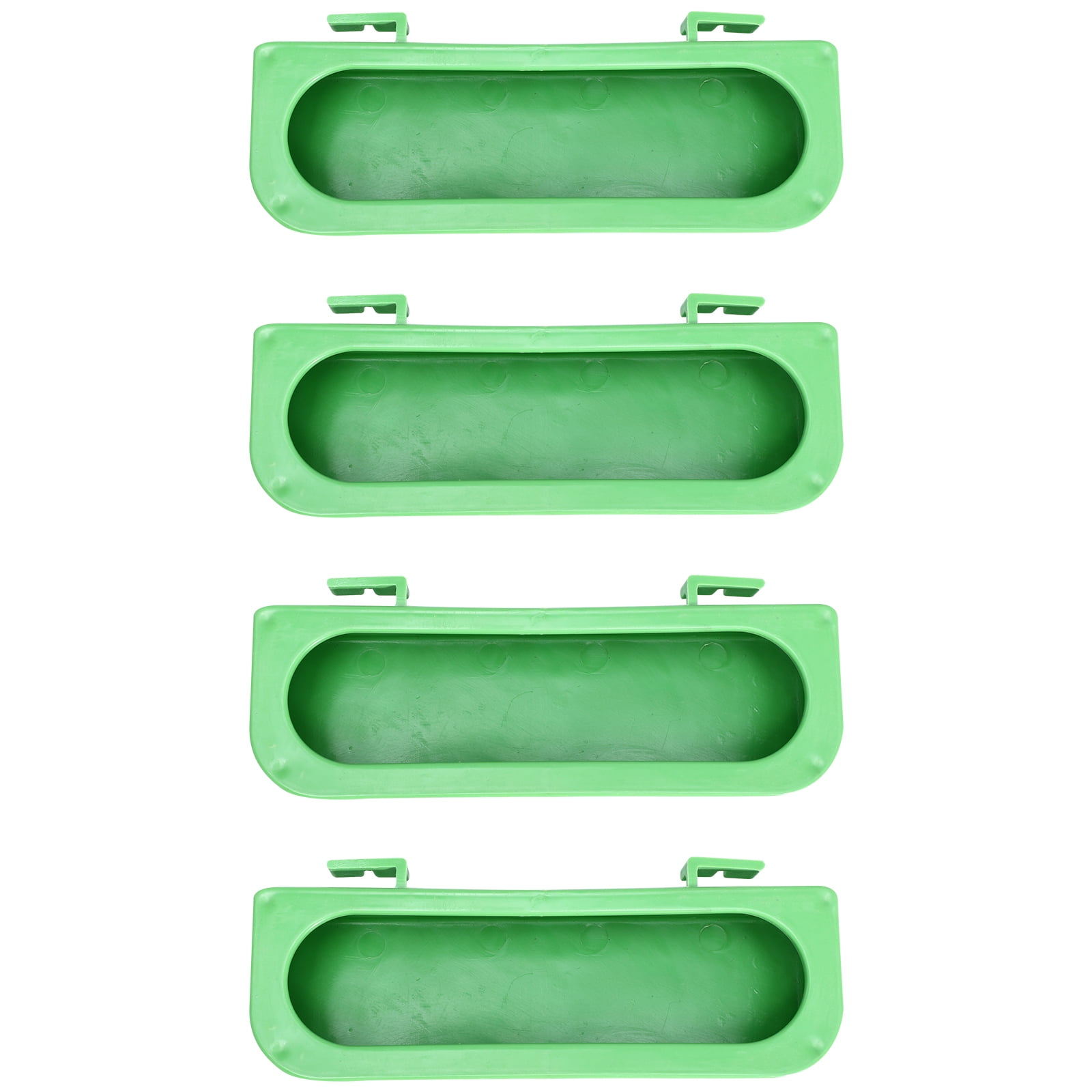 HOMEMAXS 4 Pcs Pigeon Trough Dispensers Hamster Feeder Automatic Cat ...