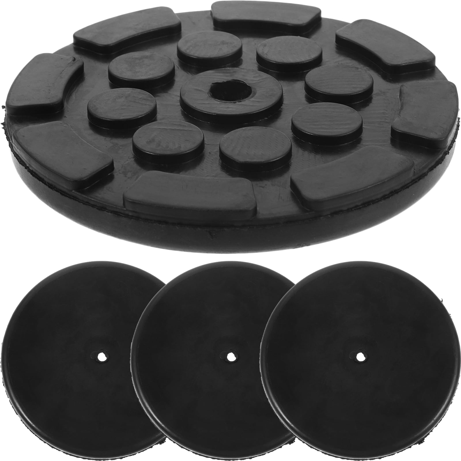 HOMEMAXS 4 Pcs Pinch Weld Jack Pad Rubber Compressor Black - Walmart.com
