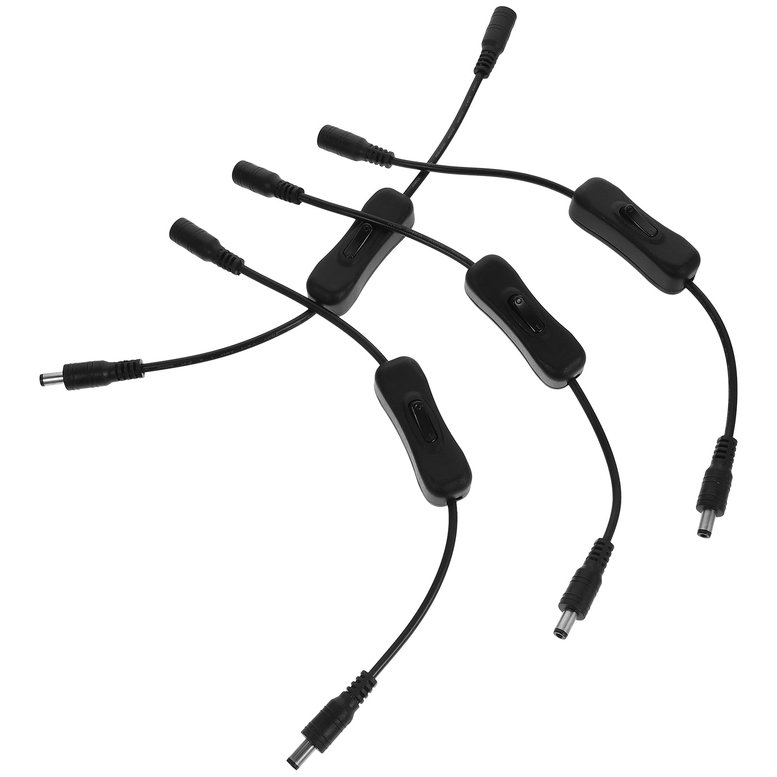 HOMEMAXS 4 Pcs Replacement Inline Cord Switch Part Small LED Strip ...