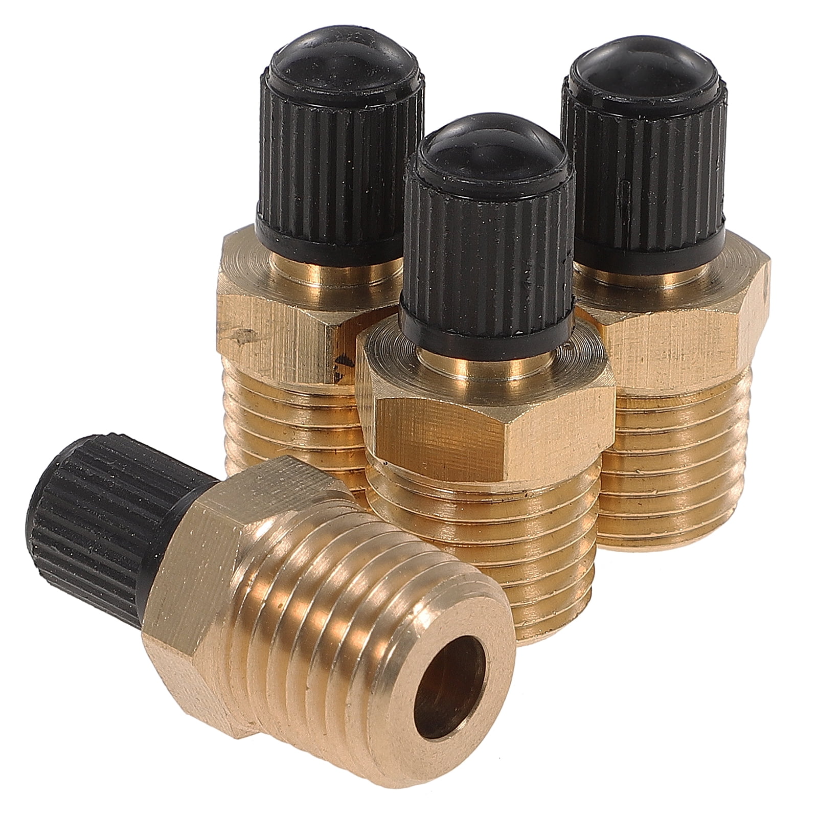 4 Pcs Sealed Valve Core Sup Adapter Propane Tank Gauge Air Compressor ...