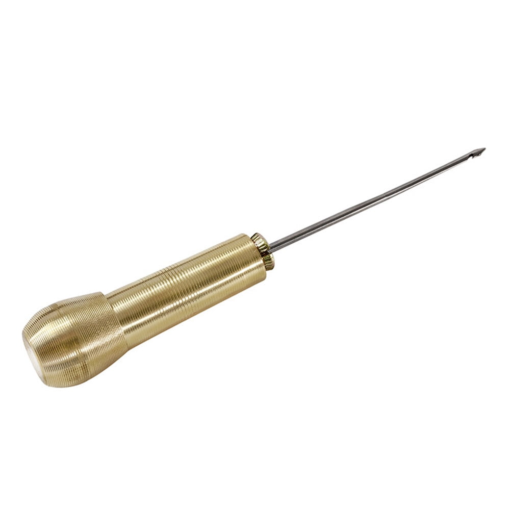 4Pcs Copper Golden Awl Suite for Sewing Use with Durable Tools and ...