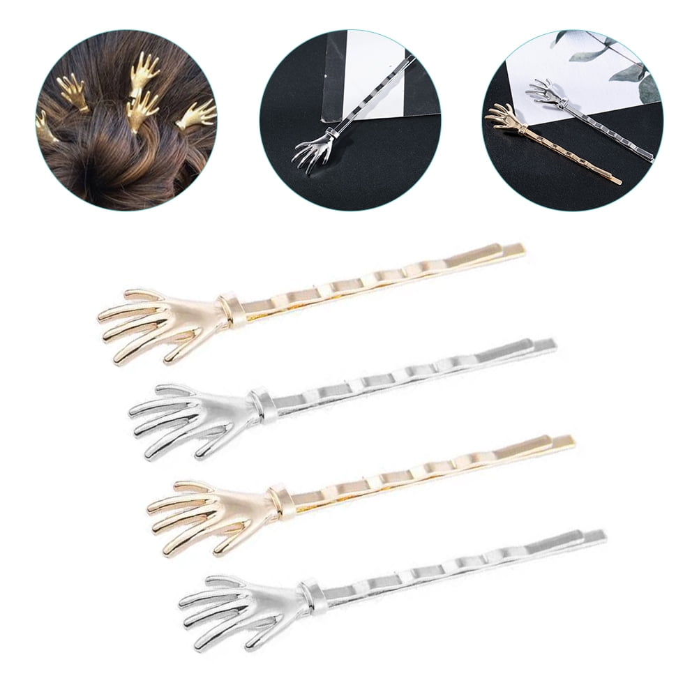 HOMEMAXS 4 Pcs Small Hairpin Hairpins Women Bobby Styling Elegant ...