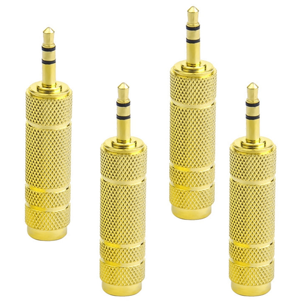 HOMEMAXS 4 Pcs Speaker Wire Audio Adapter Home Equipment Headphone Jack ...