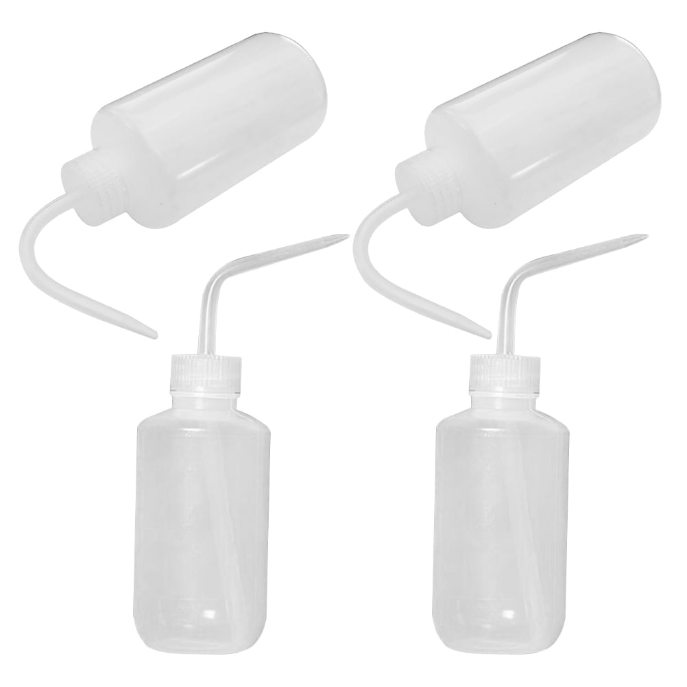 HOMEMAXS White Plastic Squeeze Watering Bottle for Storage Use with ...