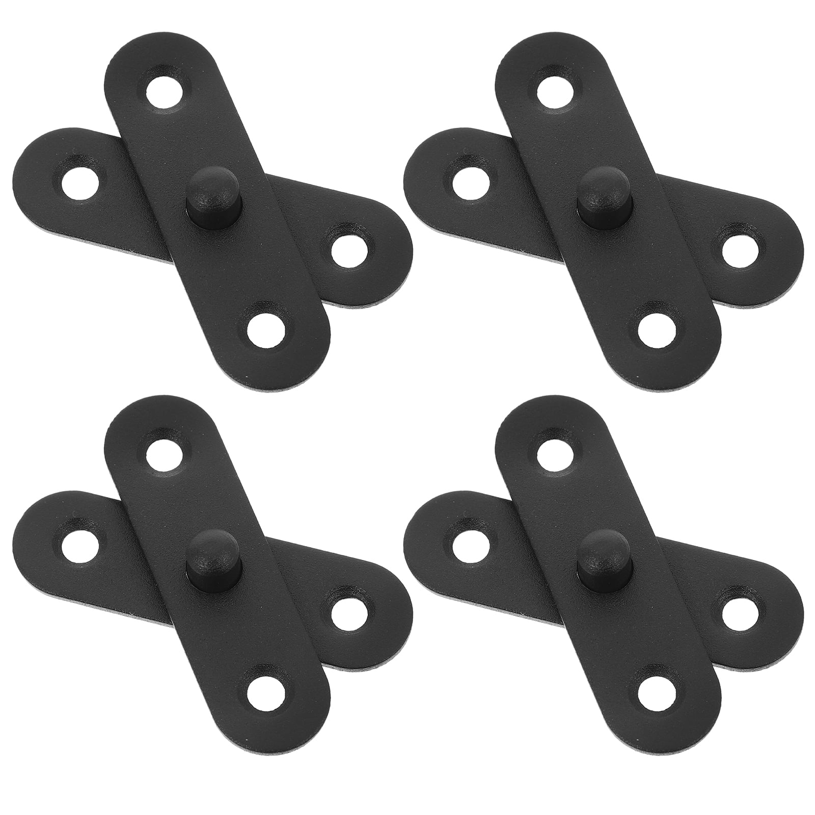 HOMEMAXS 4 Pcs Stainless Steel Hinge Black Door Hinges Heavy Duty ...