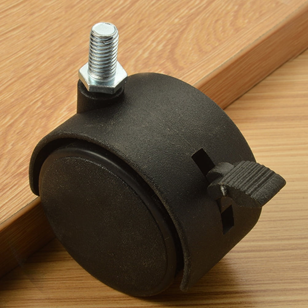 HOMEMAXS 4 Pcs Swivel Casters Heavy Furniture Wheels Floor-safe ...