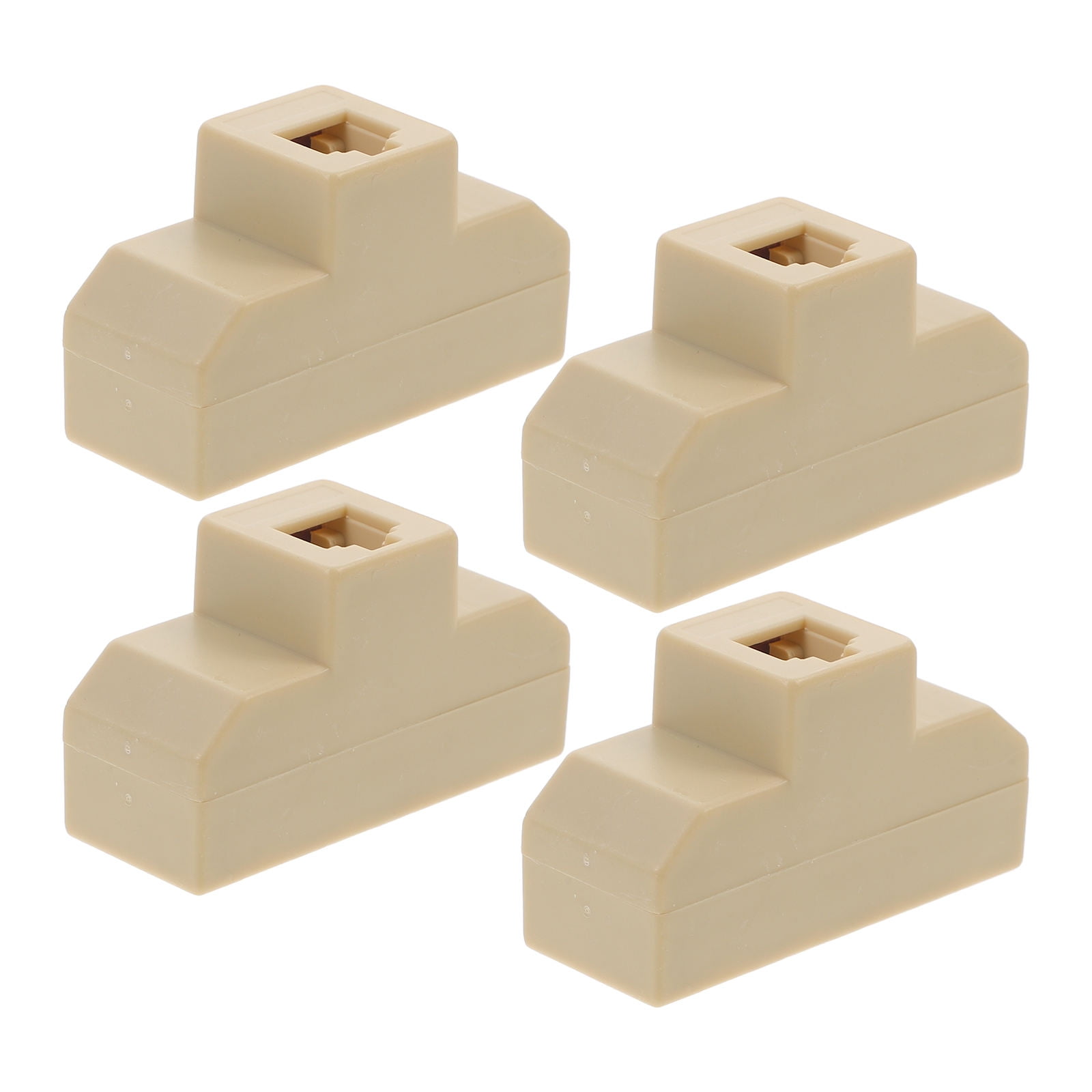 HOMEMAXS 4 Pcs Telephone Cable Seperater Landline Splitter Adapter Four ...