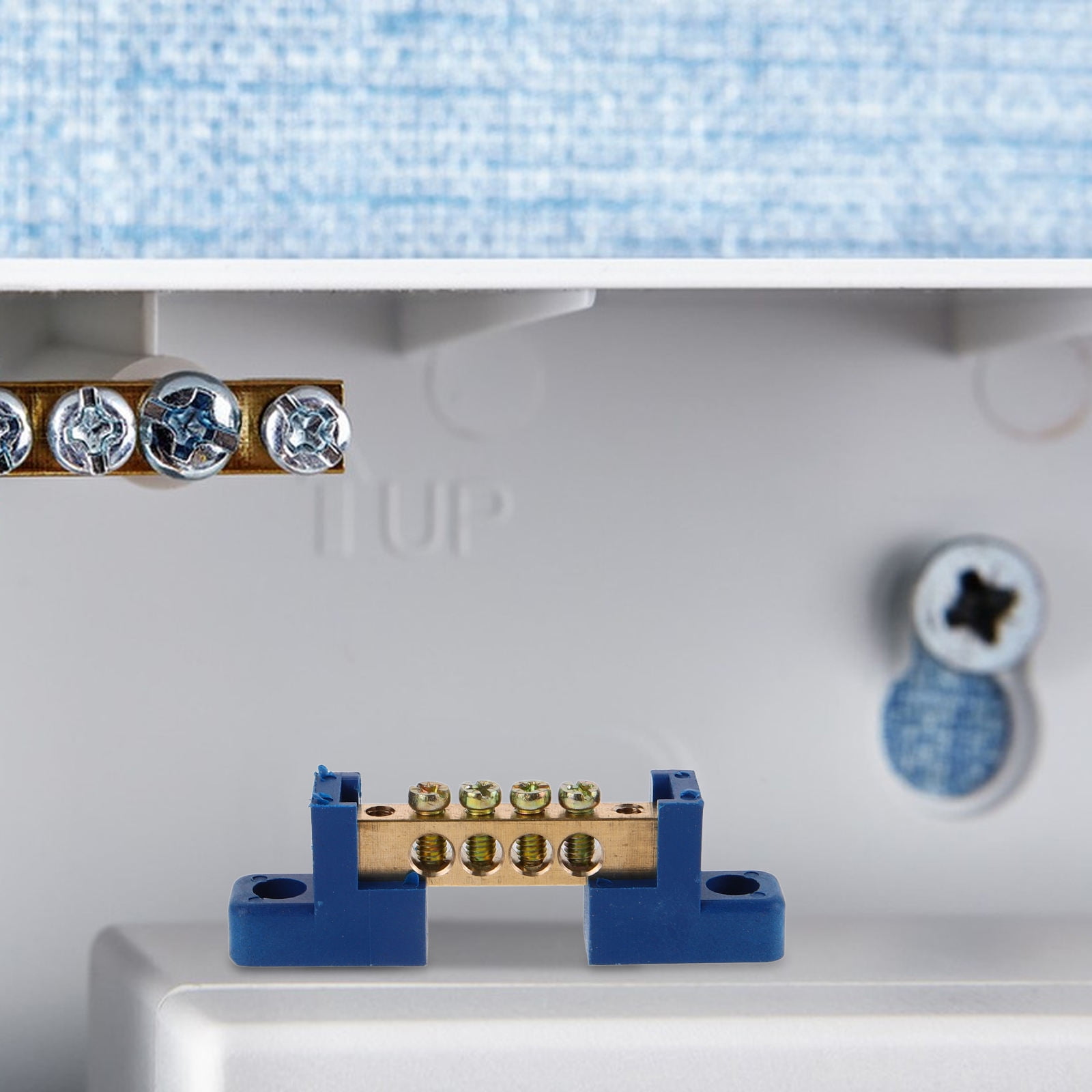 HOMEMAXS 4 Pcs Terminal Blocks Positions Ground Bus Bar Kit - Walmart.com