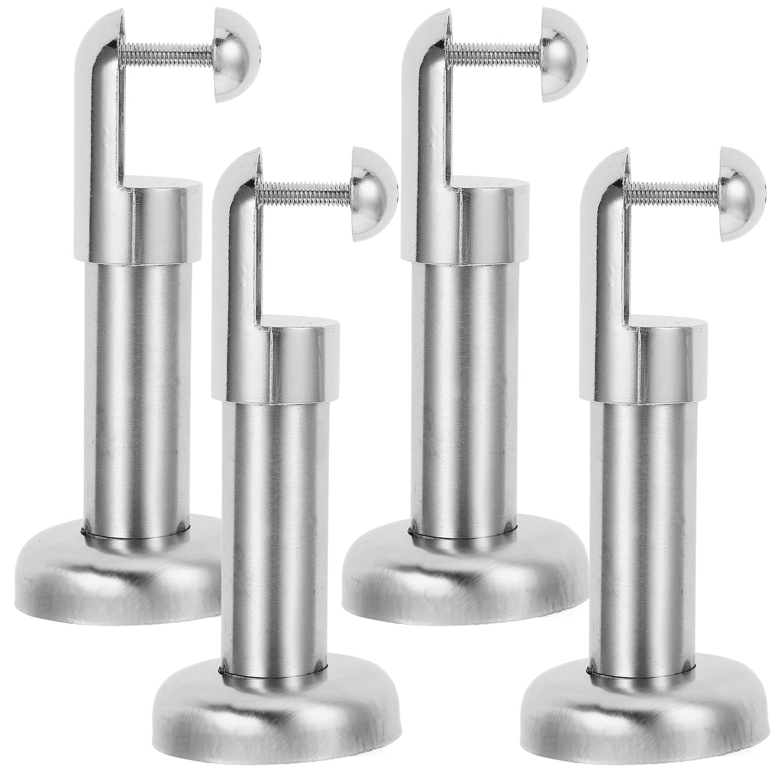 HOMEMAXS 4 Pcs Toilet Partition Supply Foot Restroom Bathroom Hardware ...