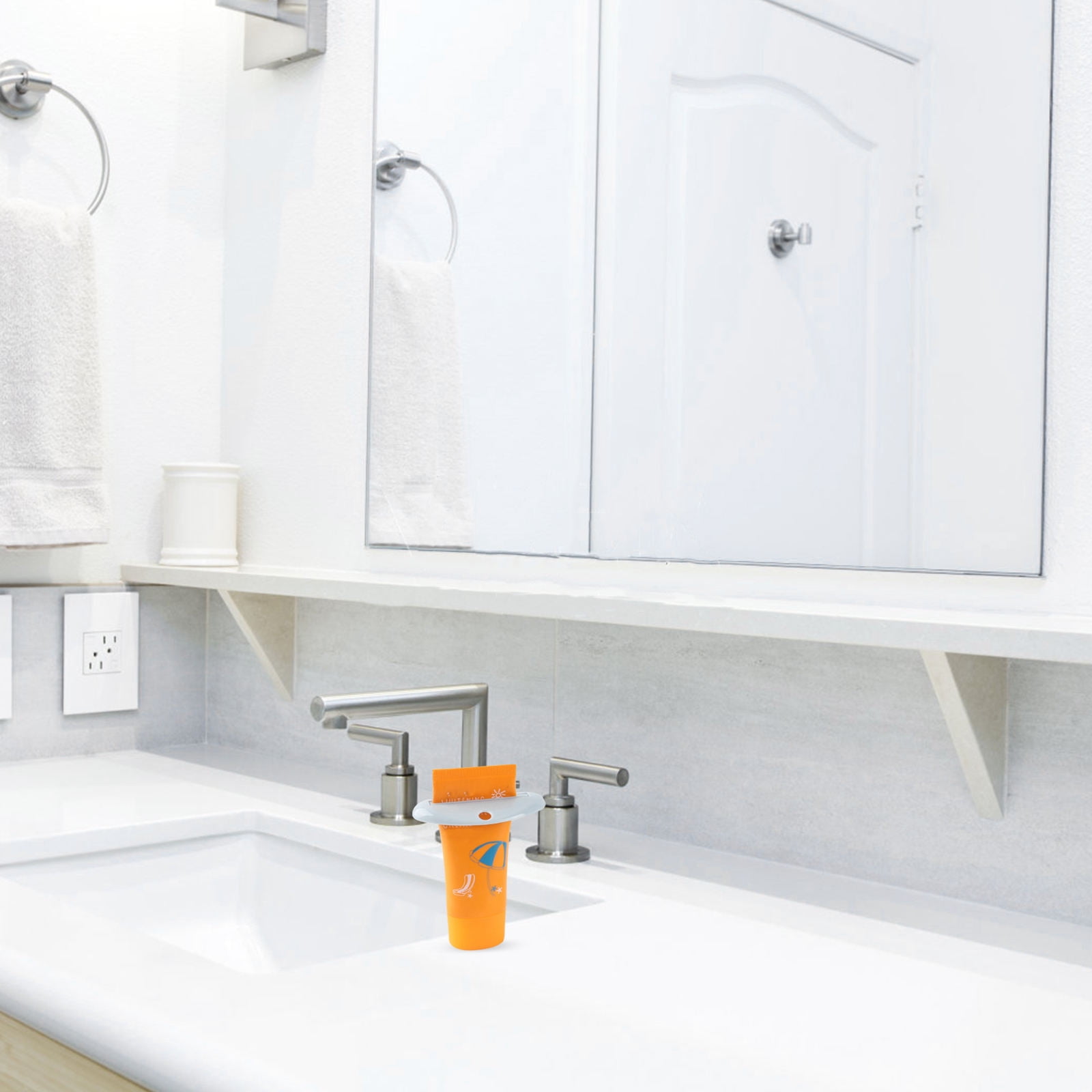 HOMEMAXS 4 Pcs Toothpaste Squeezer Dispenser Extruder Random Color ...