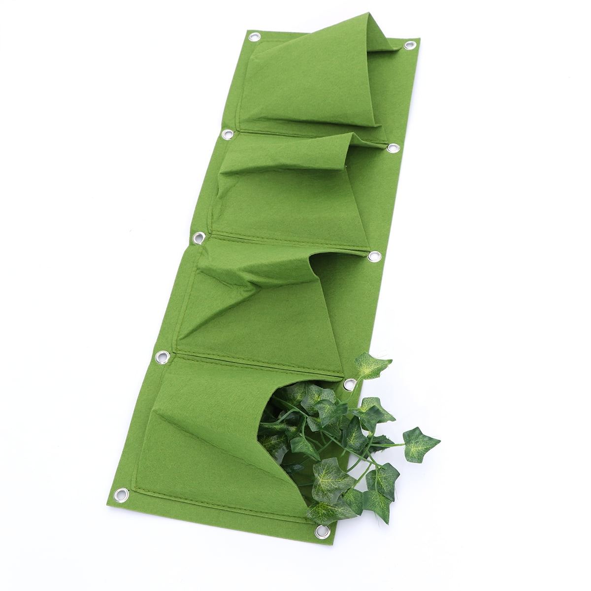 4 -Pockets Pots for Plants Indoor Wall Planters Flower Green - Walmart.com