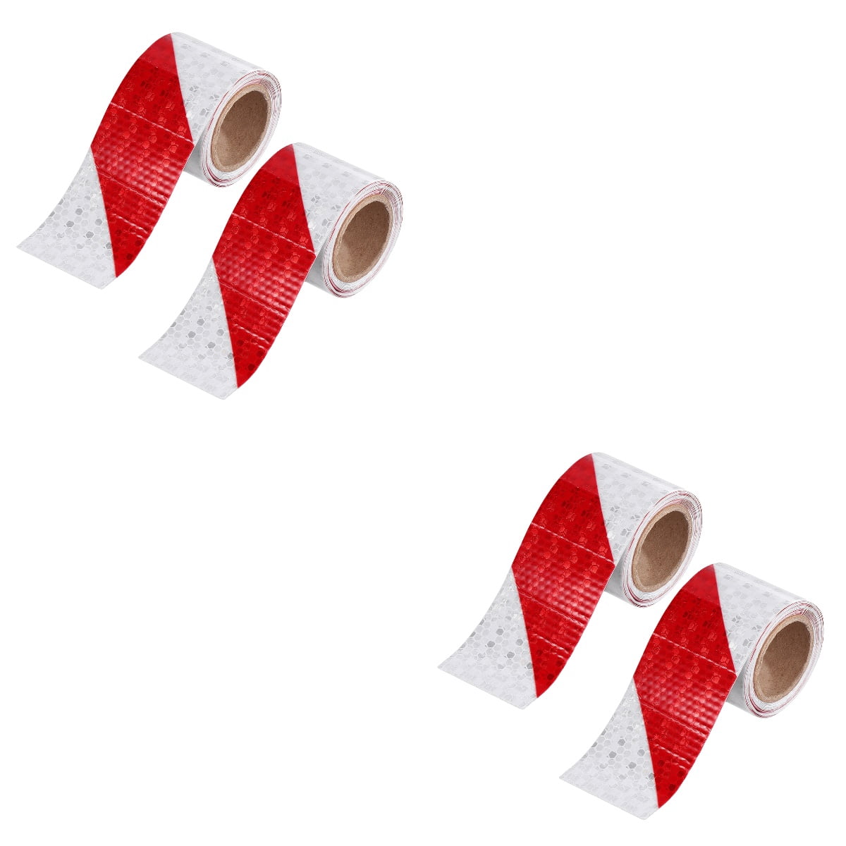 HOMEMAXS 4 Rolls Car Safety Reflective Glow In The Dark Warning Tape ...