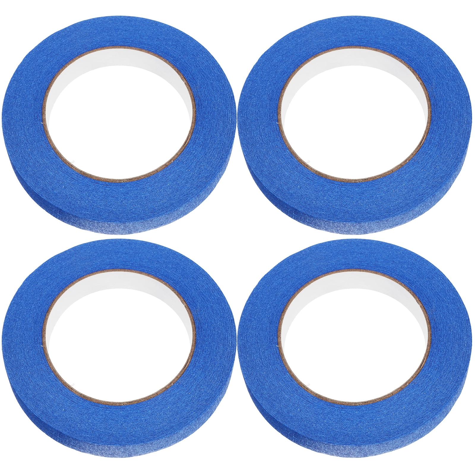 HOMEMAXS 4 Rolls Masking Tape Labeling Tape Blue Painter Tape 50-meter ...