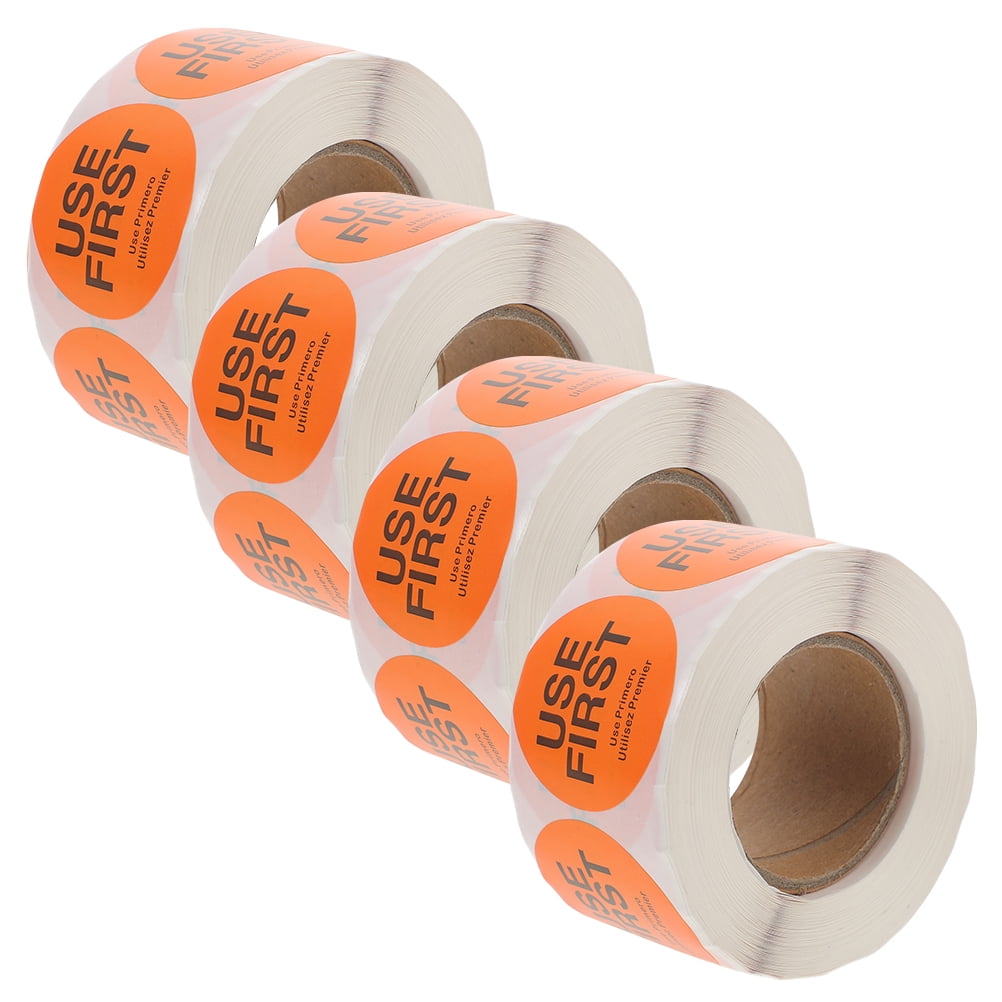 HOMEMAXS 4 Rolls Use Priority Tags Kitchen Gadgets First Labels Nail ...