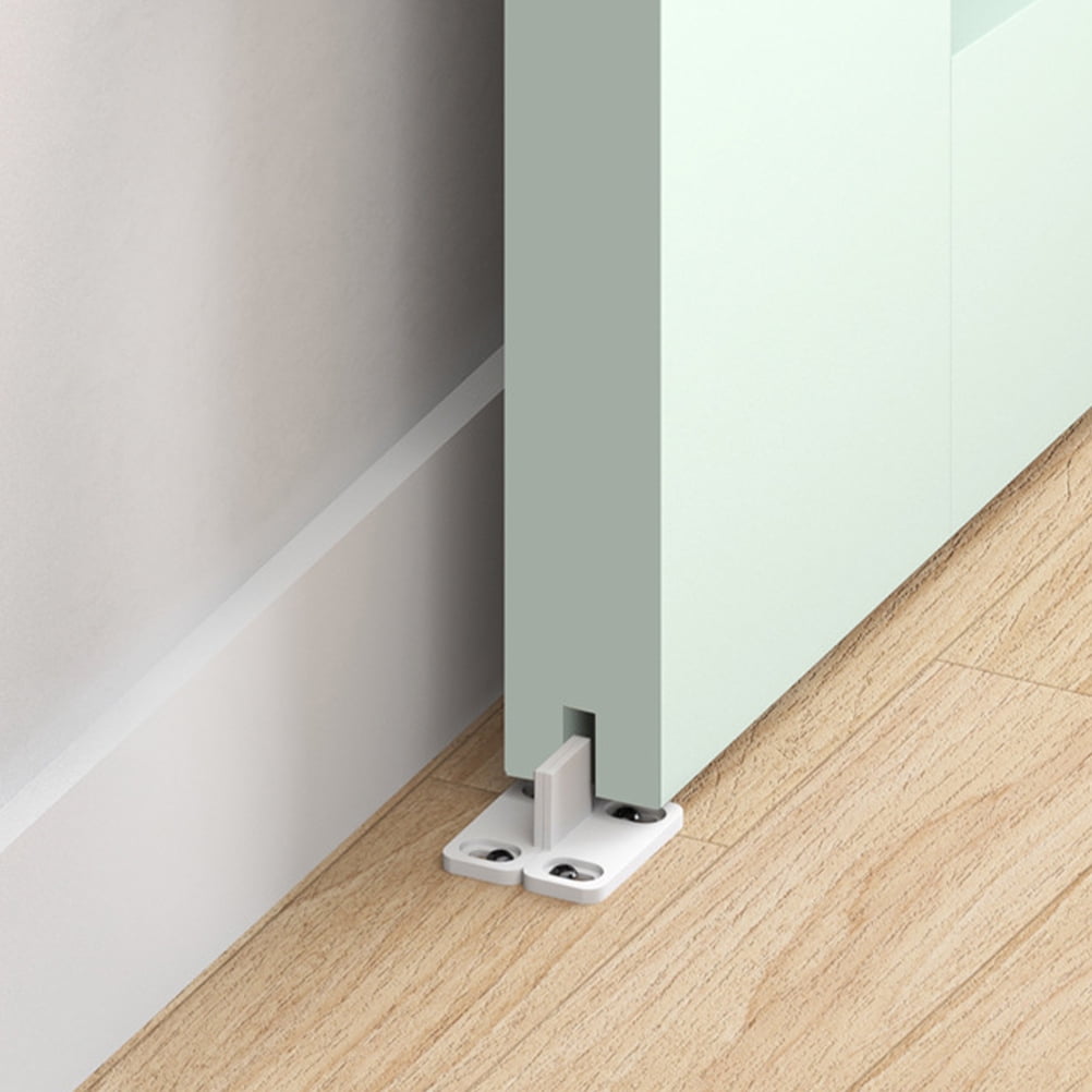 HOMEMAXS 4 Sets Barn Door Stop Swing Sliding Accessories Guide for ...