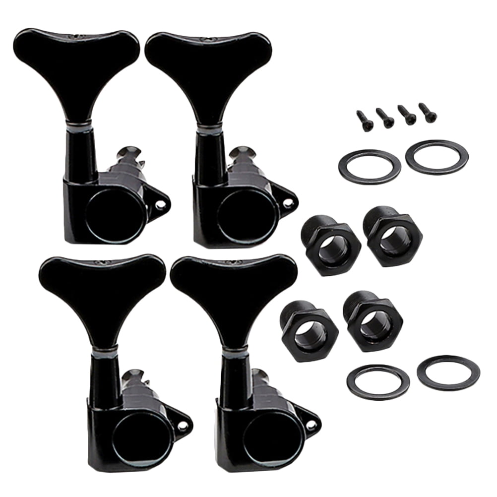 HOMEMAXS 4 Sets Bass Tuning Machines Locking Tuners Acoustic Billy ...