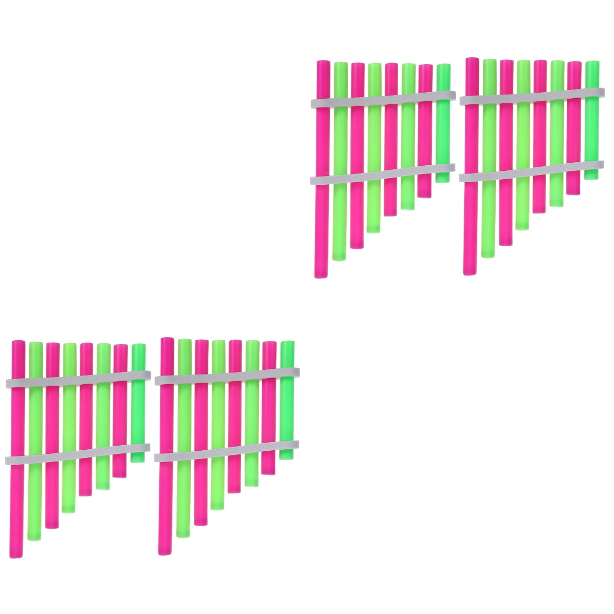 HOMEMAXS 4 Sets Diy Small Pan Flute Toy Children Musical Instrument ...