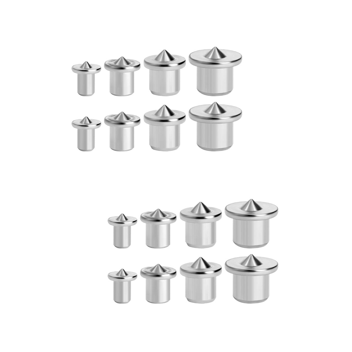 HOMEMAXS 4 Sets Dowel Pin Alignment Tool steel Dowel Points for ...