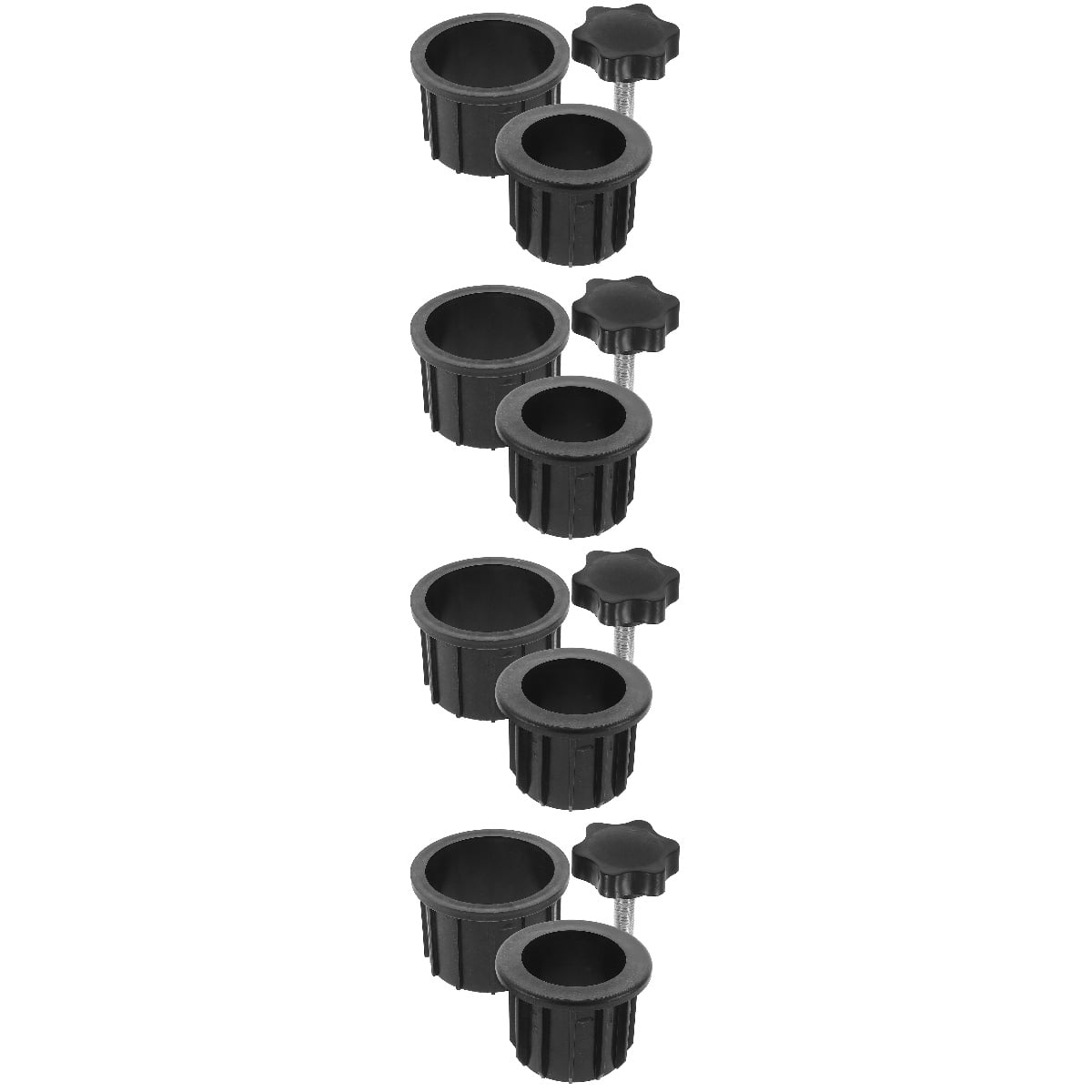 HOMEMAXS 4 Sets Garden Parasol Stand Cap Garden Patio Umbrella Stand ...