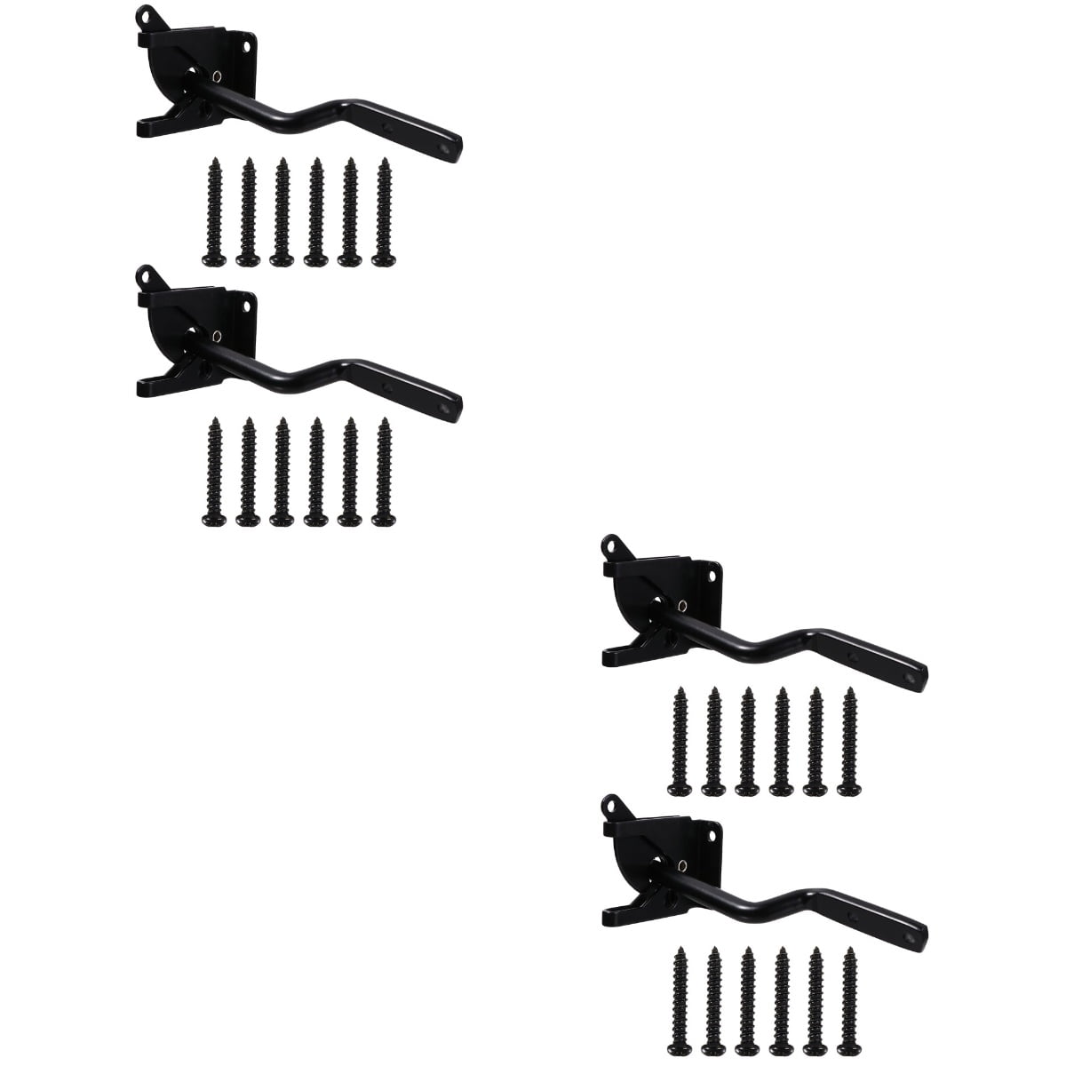 4 Sets Gravity Locking Automatic Latch External Door Latch Garden Gate ...