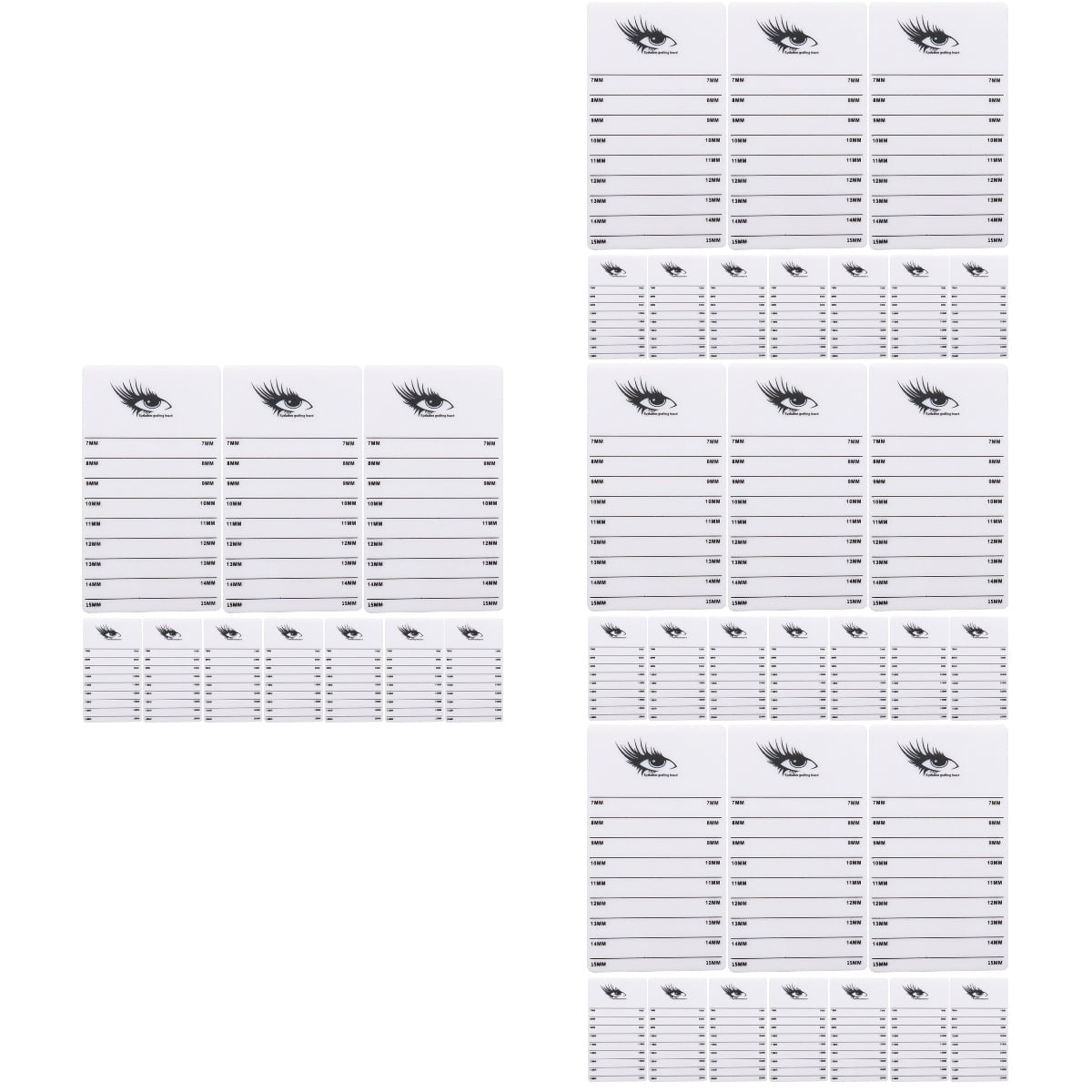HOMEMAXS 4 Sets Lash Tray Lash Holder Tray Acrylic Eyelash Storage ...