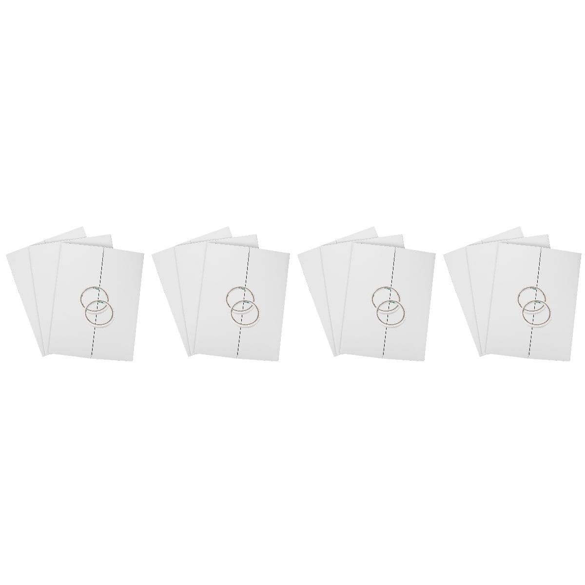 HOMEMAXS 4 Sets Project Board Trifold Poster Board Poster Business ...