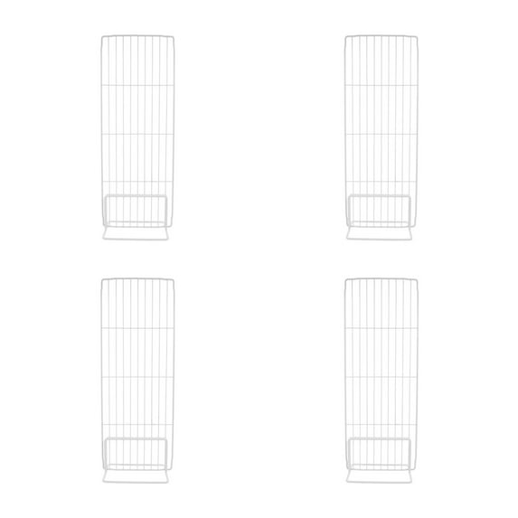 HOMEMAXS 4 Sets Refrigerator Partition Metal Wire Partition Maximizing ...