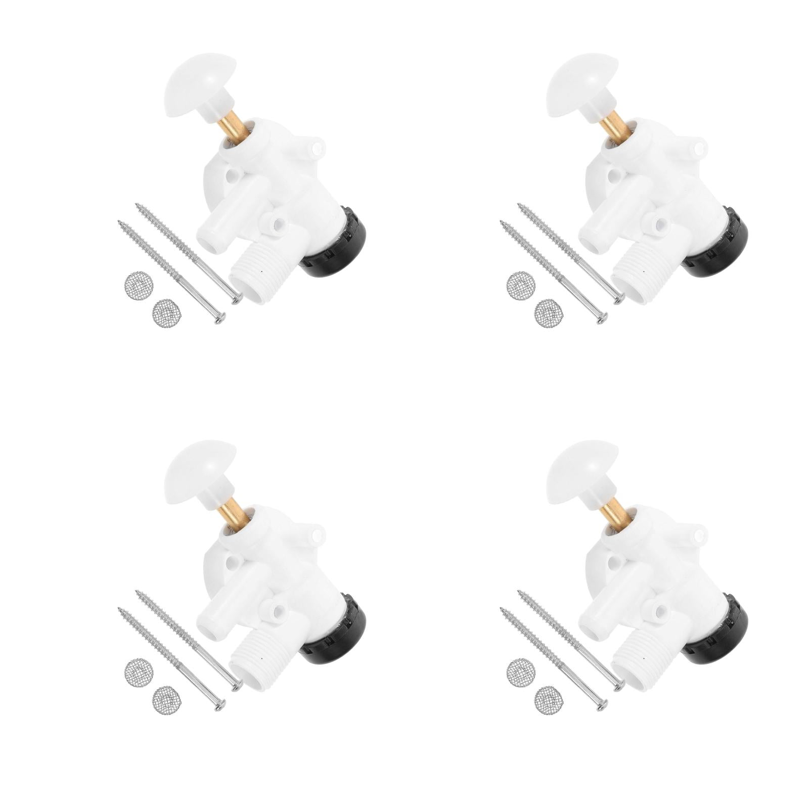 HOMEMAXS 4 Sets Rv Toilet Repair Kit Water Valve Replacement Camper ...