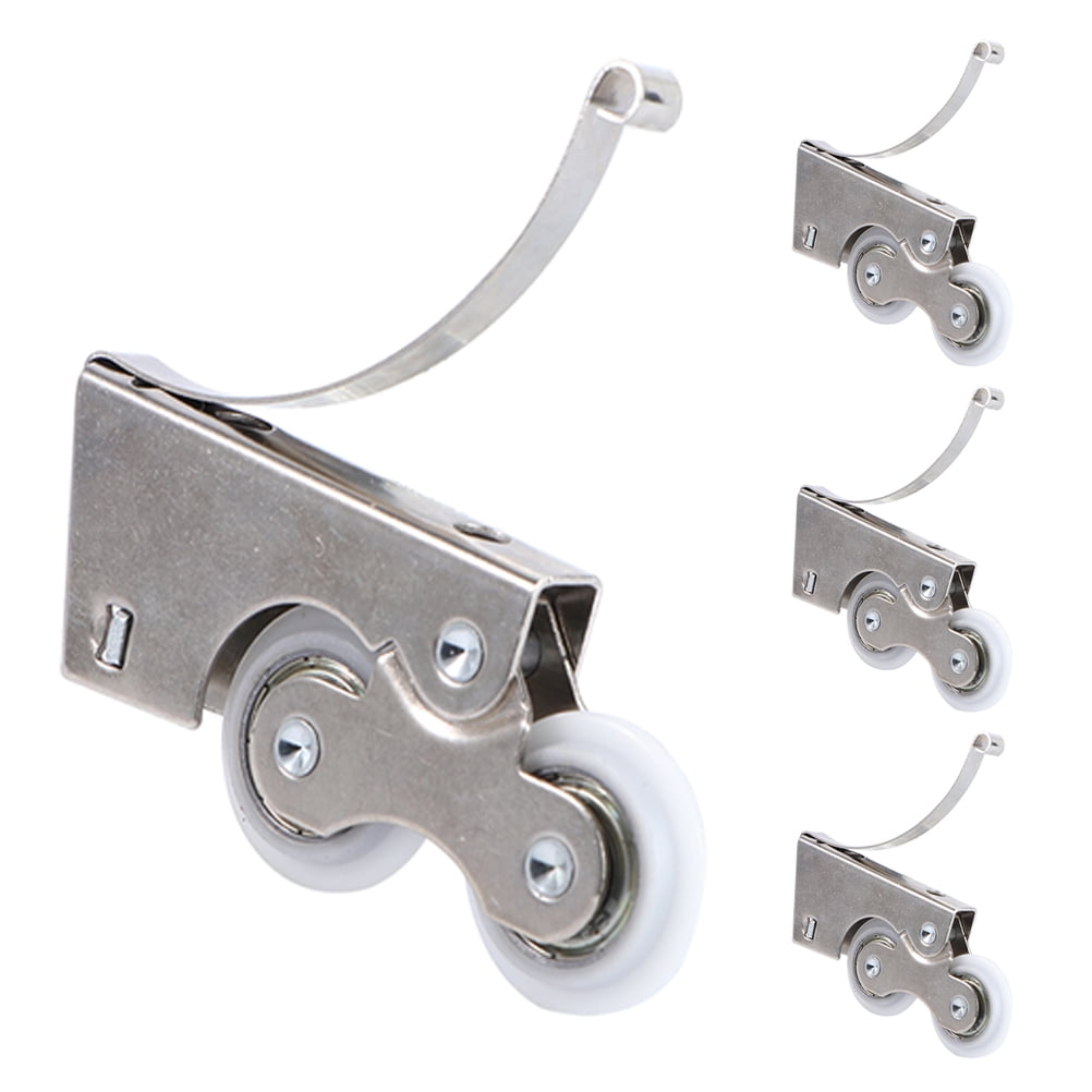 HOMEMAXS 4 Sets Sliding Pulley Metal Window Bearing Roller Sliding Door ...