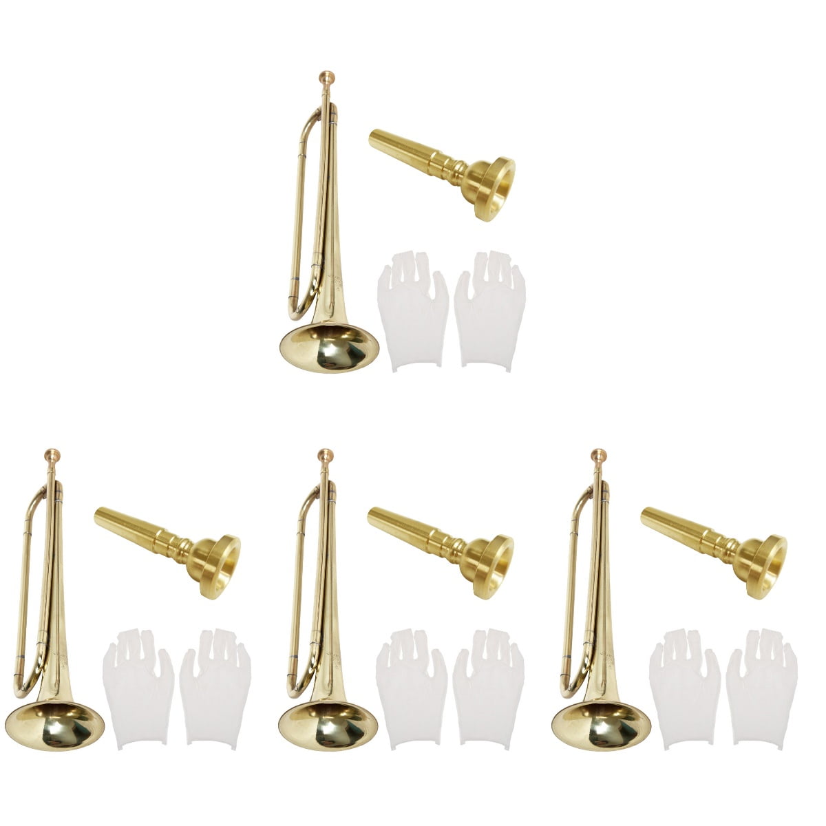 HOMEMAXS 4 Sets Student Trumpet Musical Instrument Children Preschool ...