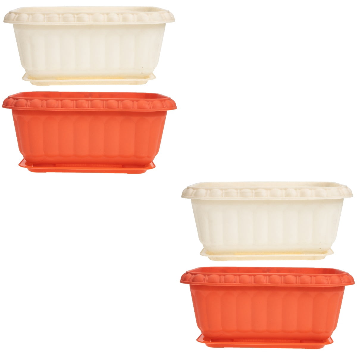 4 Sets Vegetable Growing Box Plastic Planting Containers Gardening ...
