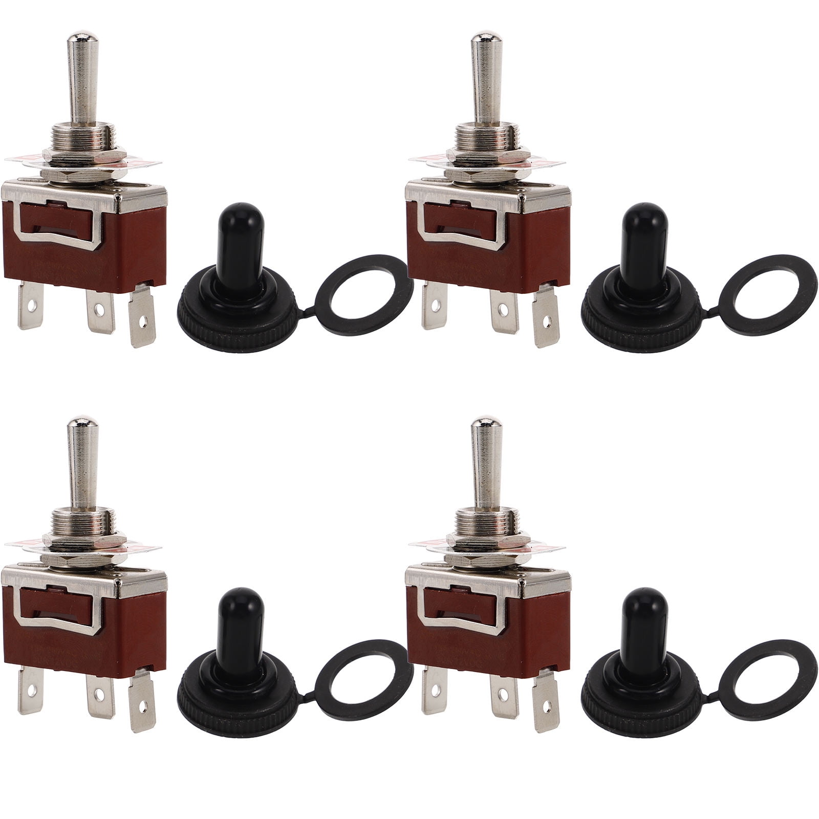 HOMEMAXS Copper Bakelite Rubber Toggle Switch for Cars and Boats with ...