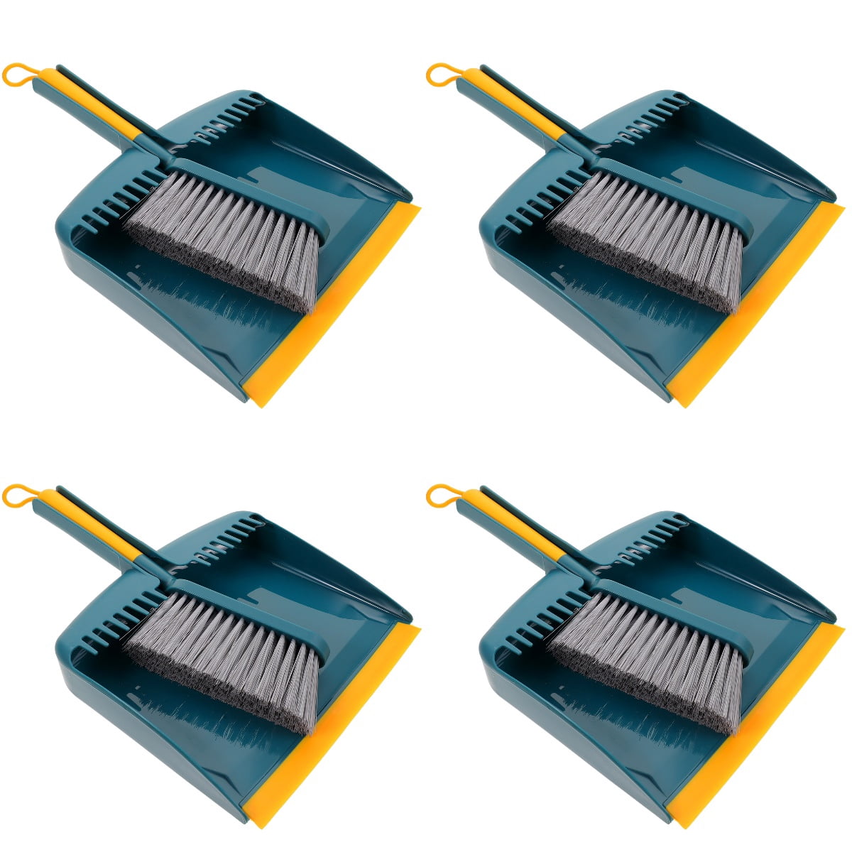 4 Sets of Kitchen Broom and Dustpan Small Broom and Dustpan Kitchen ...