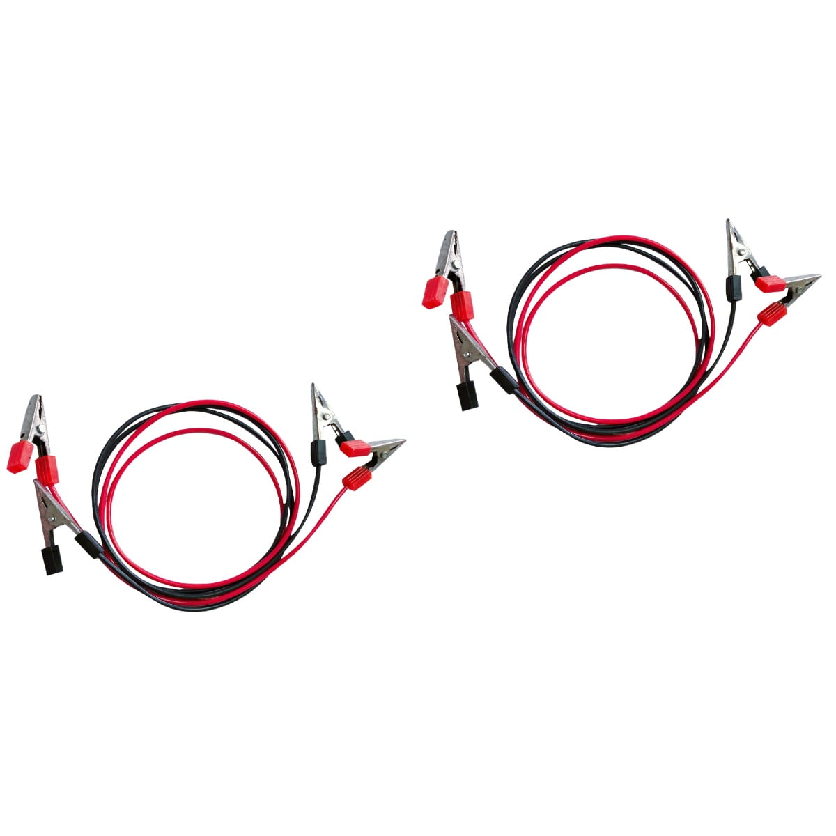 HOMEMAXS 4 pcs Alligator Clips Test Leads Dual Ended Cable for Physics ...