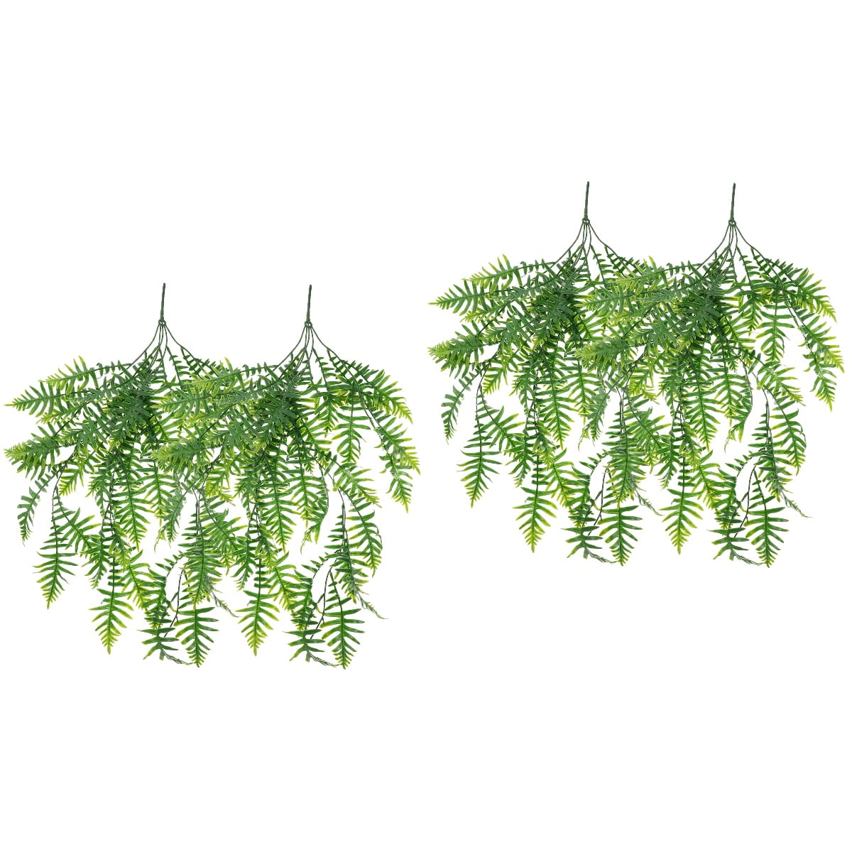 HOMEMAXS 4 pcs Artificial Hanging Plants Fake Hanging Ferns Plants Faux ...