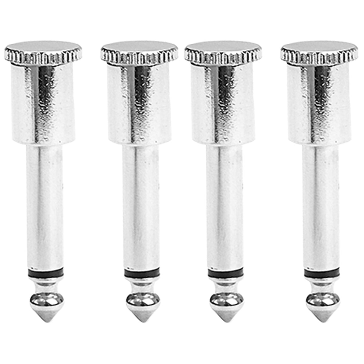 HOMEMAXS 4 pcs Cable Connectors Guitar Patch Plugs Guitar Parts Audio Adapter 6.35mm Connectors ...