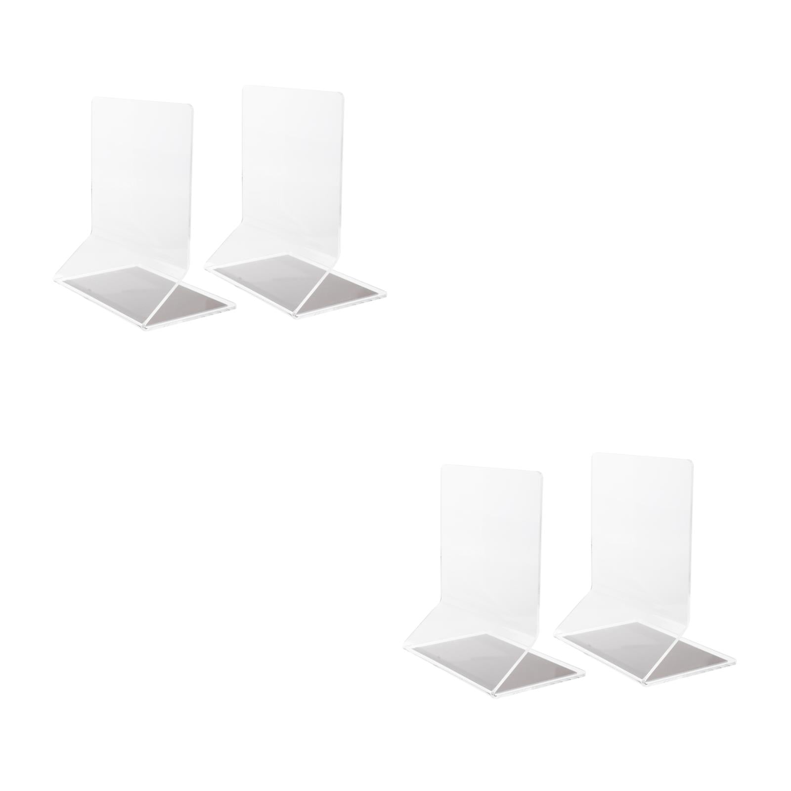 HOMEMAXS 4 pcs Clear Supermarket Shelf Dividers Shelf Separator ...