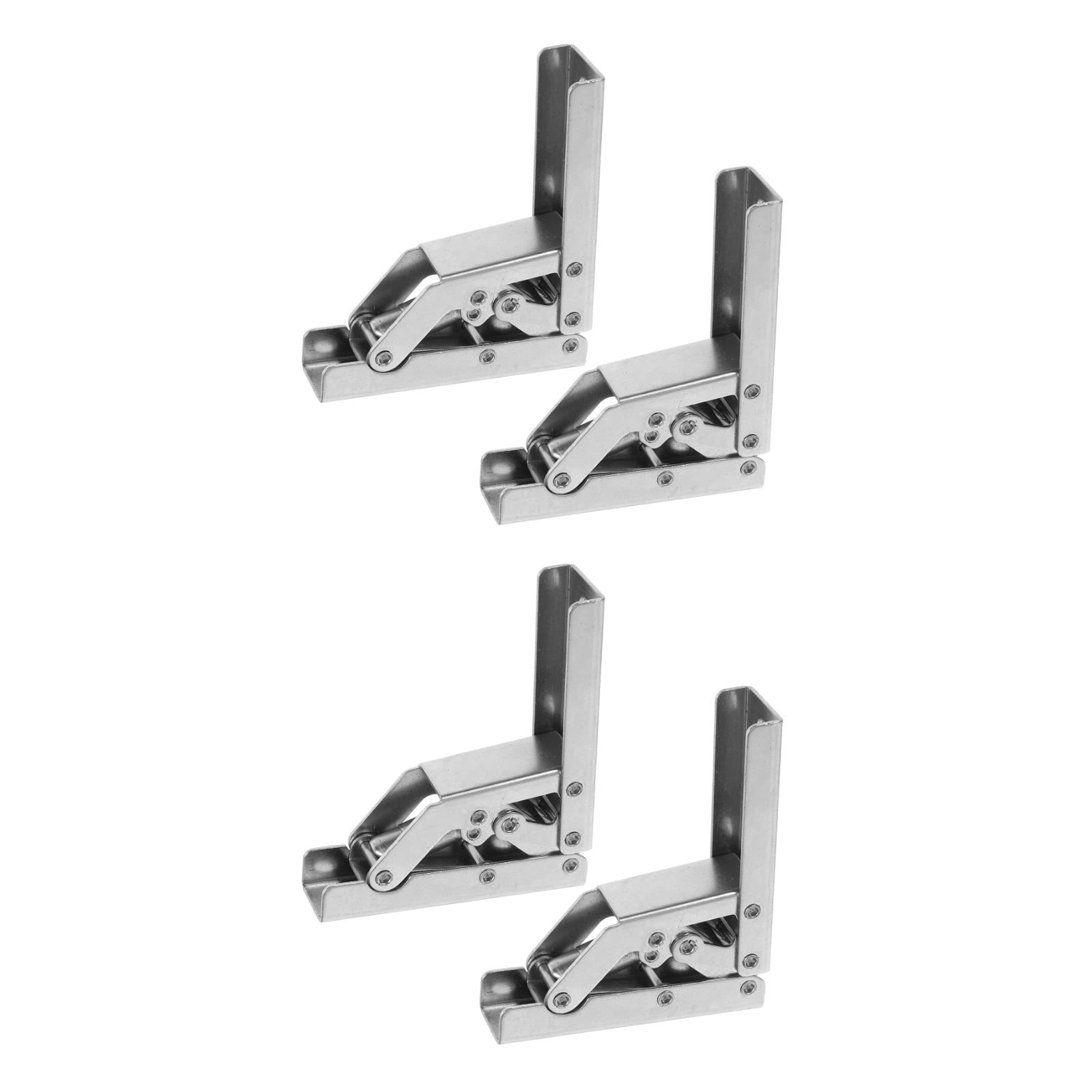 4 pcs Countertop Hinges Hidden Folding Hinge Wardrobe Hinge Cabinet ...