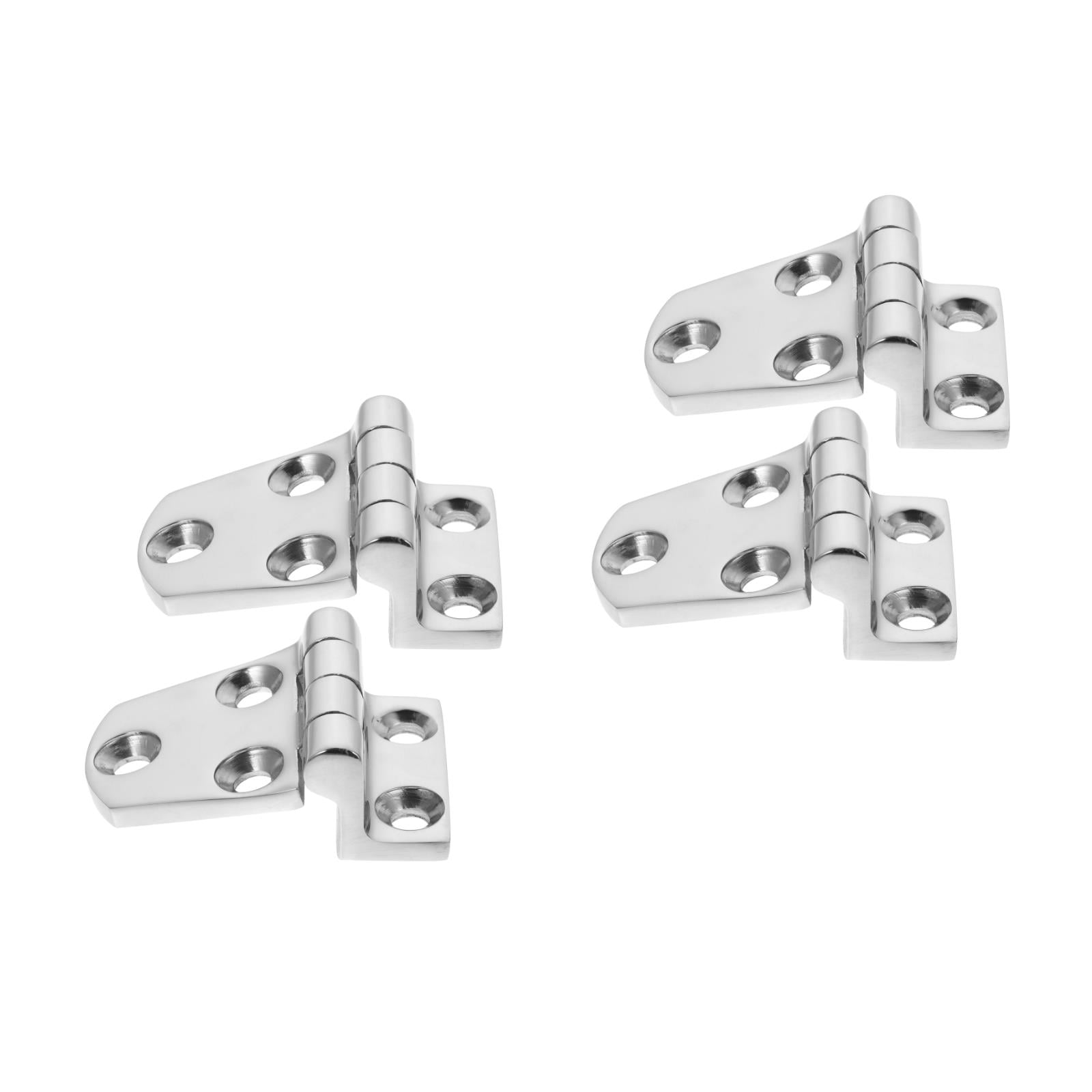 HOMEMAXS 4 pcs Heavy Duty Stainless Steel Door Hinge Smooth Movement ...