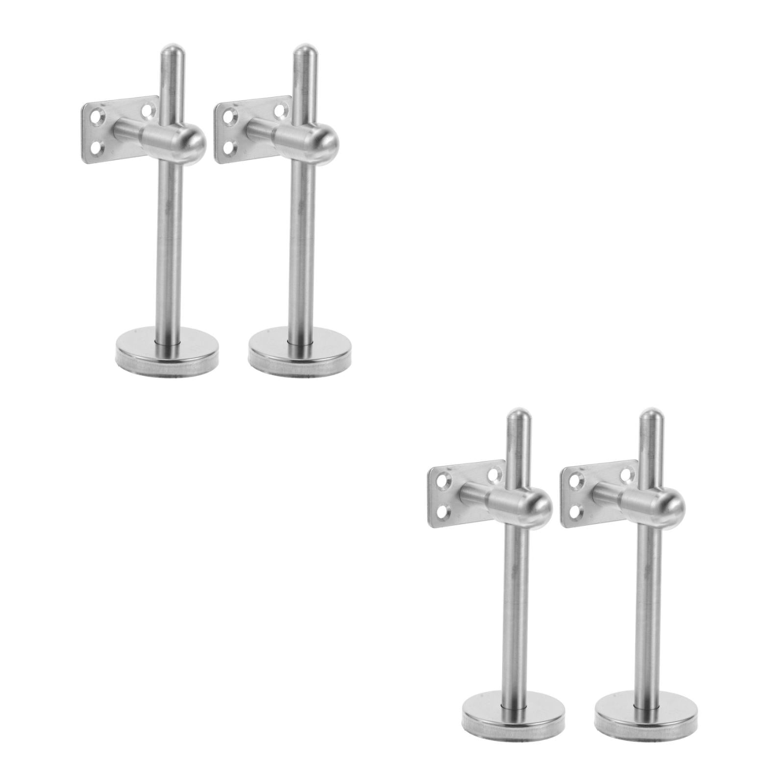 HOMEMAXS 4 pcs Heavy Duty Steel Swivel Handrail Brackets Adjustable ...
