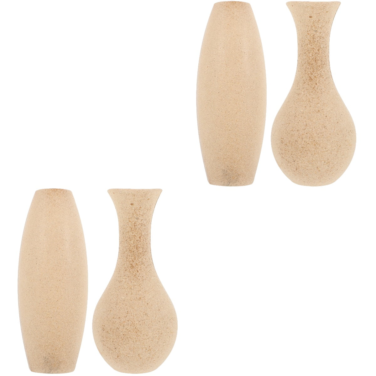 4 pcs Kids DIY Painting Toys Blank Vase Unfinished Vase Children ...
