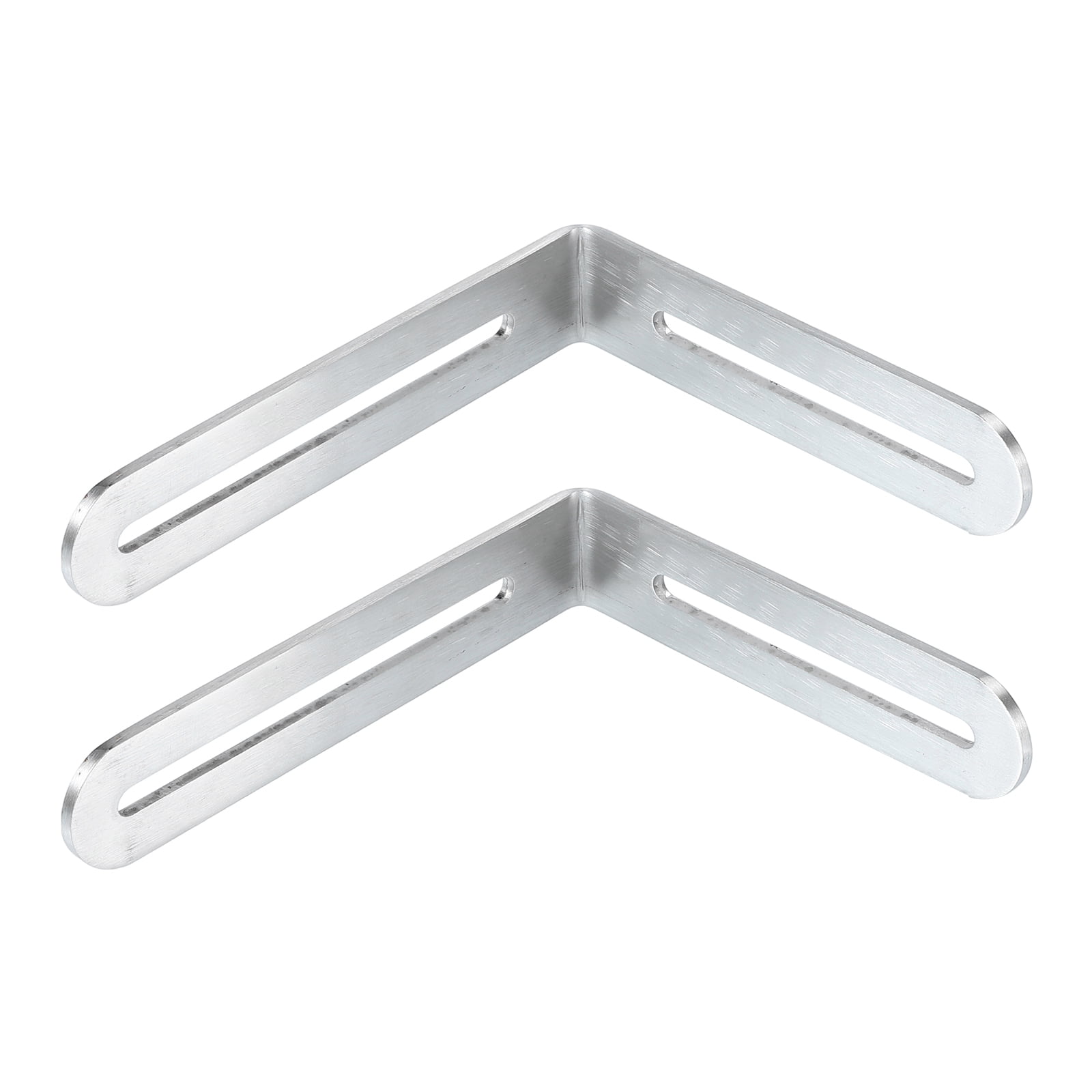 HOMEMAXS 4 pcs L Shaped Bracket Corner Brace Stainless Steel Joint ...