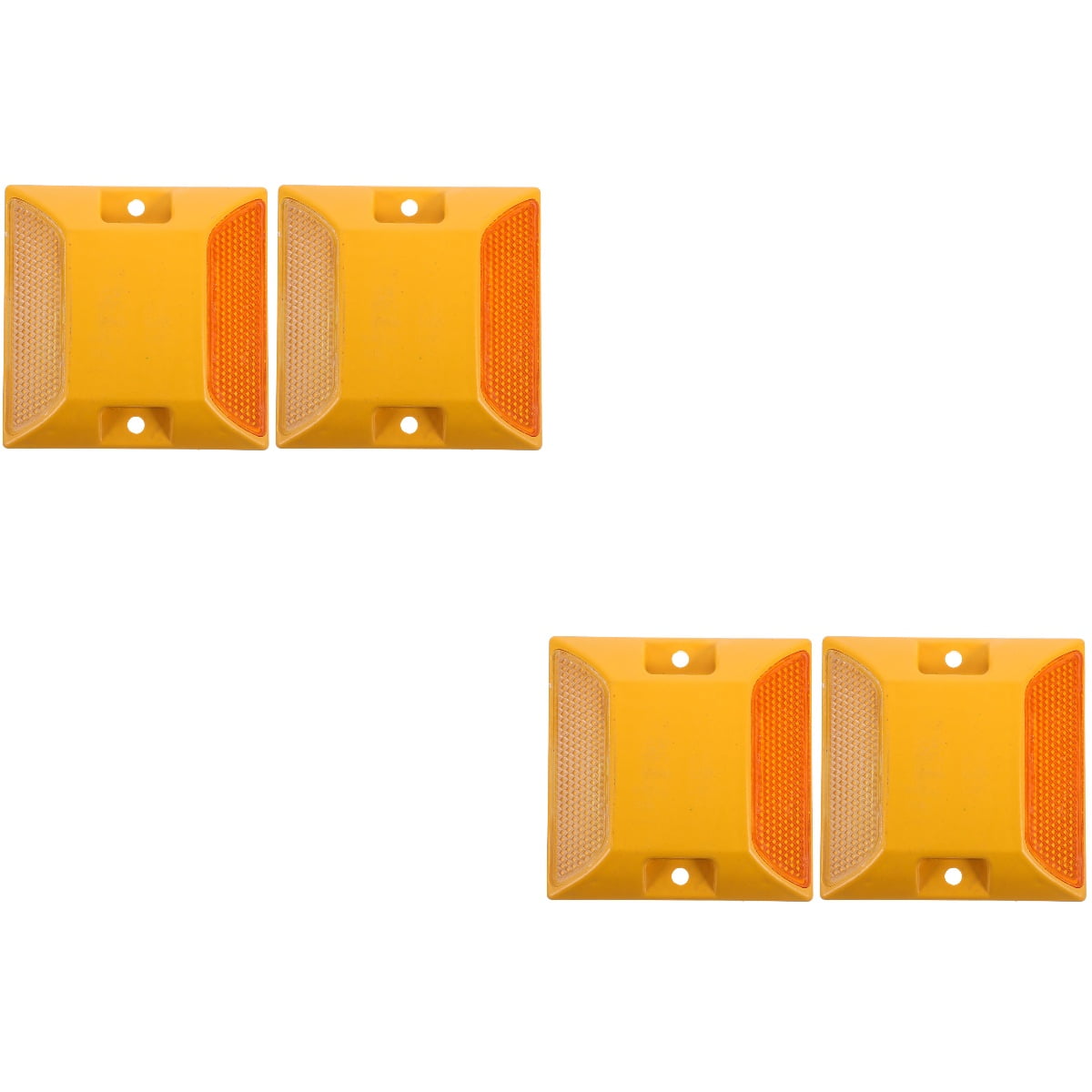 HOMEMAXS 4 pcs Road Markers Driveway Marker Reflective Road Markers for ...