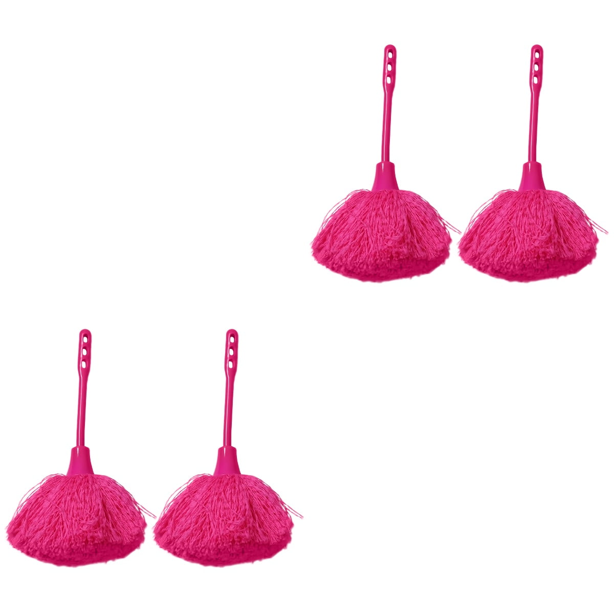 HOMEMAXS 4 pcs Small Duster with Handle Furniture Cleaning Duster Home ...