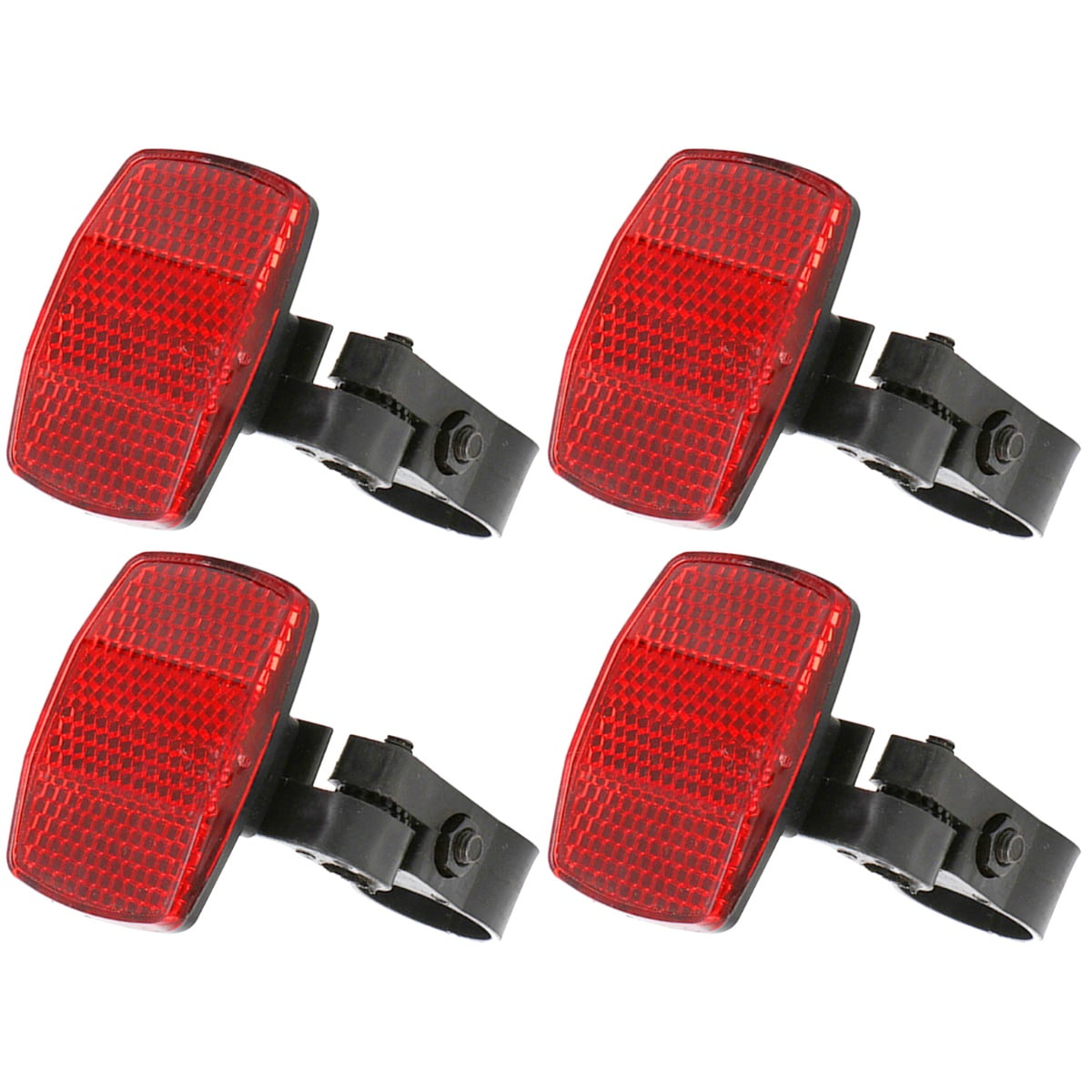 4 pcs Spoke Reflector Mountain Bike Reflector Bike Safety Reflector for ...
