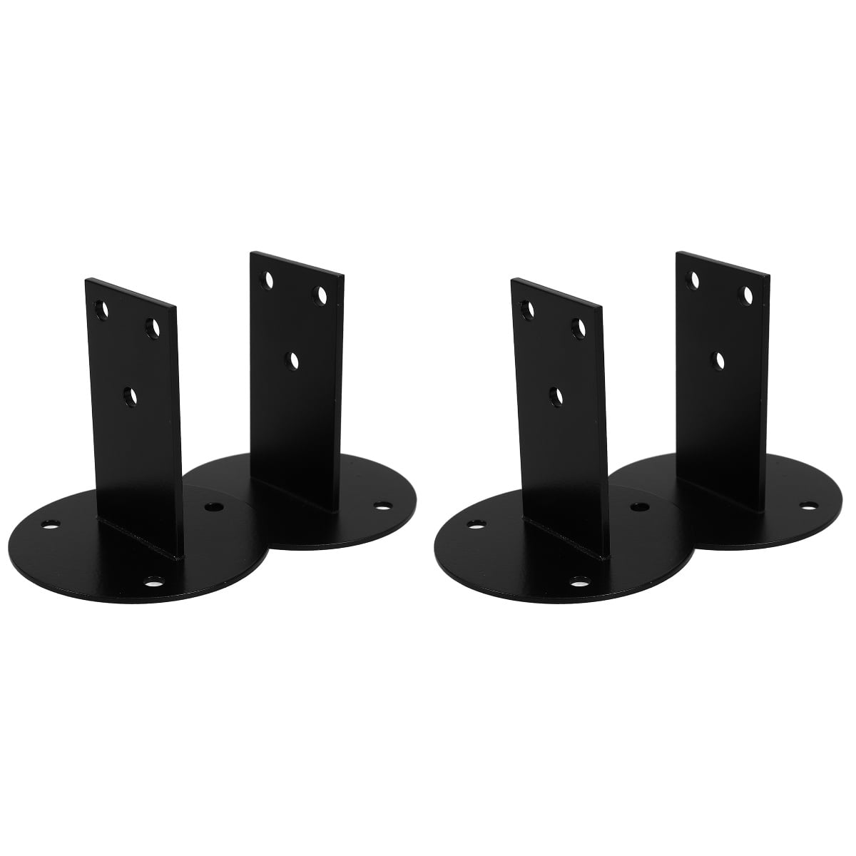 HOMEMAXS 4 pcs Stair Rail Bracket Stairway Handrail Staircase Bracket ...