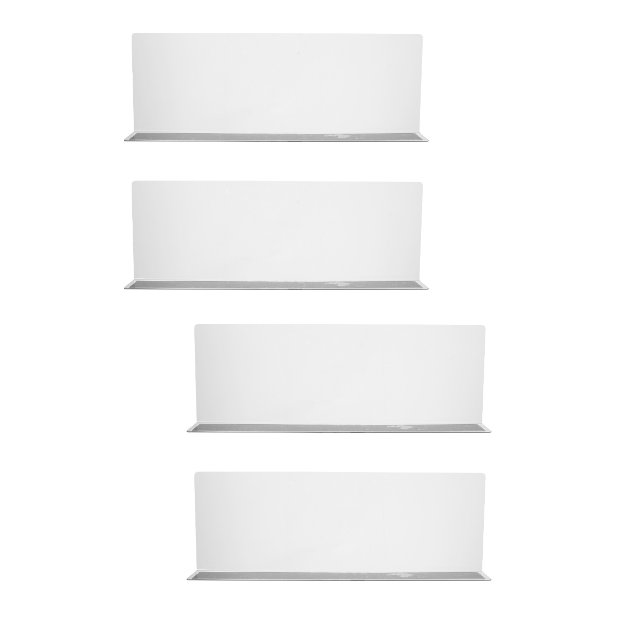 HOMEMAXS 4 pcs Supermarket Shelf Dividers Magnet Classification Baffle ...