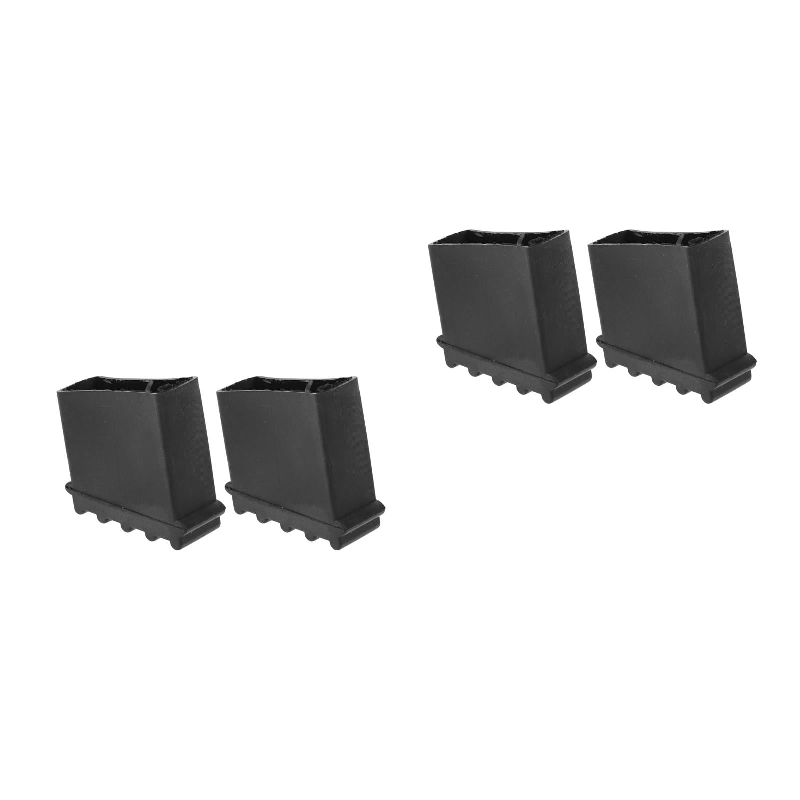 HOMEMAXS 4 pcs Telescoping Ladder Non Feet Mat Horizontal Stair- Style ...