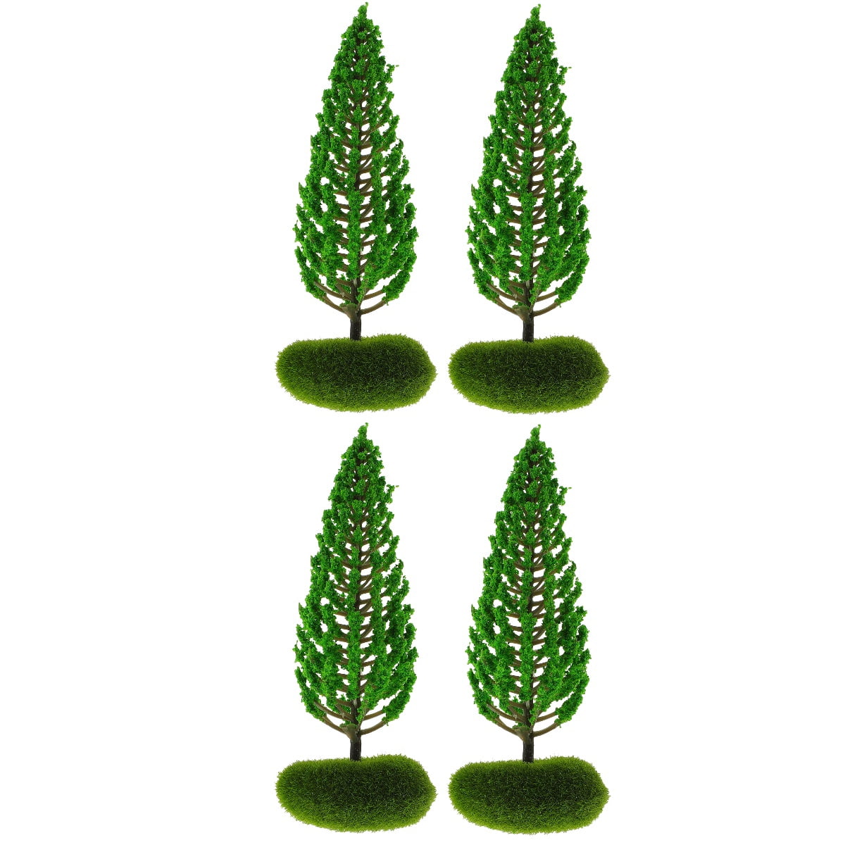 HOMEMAXS 4 pcs Train Scenery Landscape Trees Miniature Trees ...